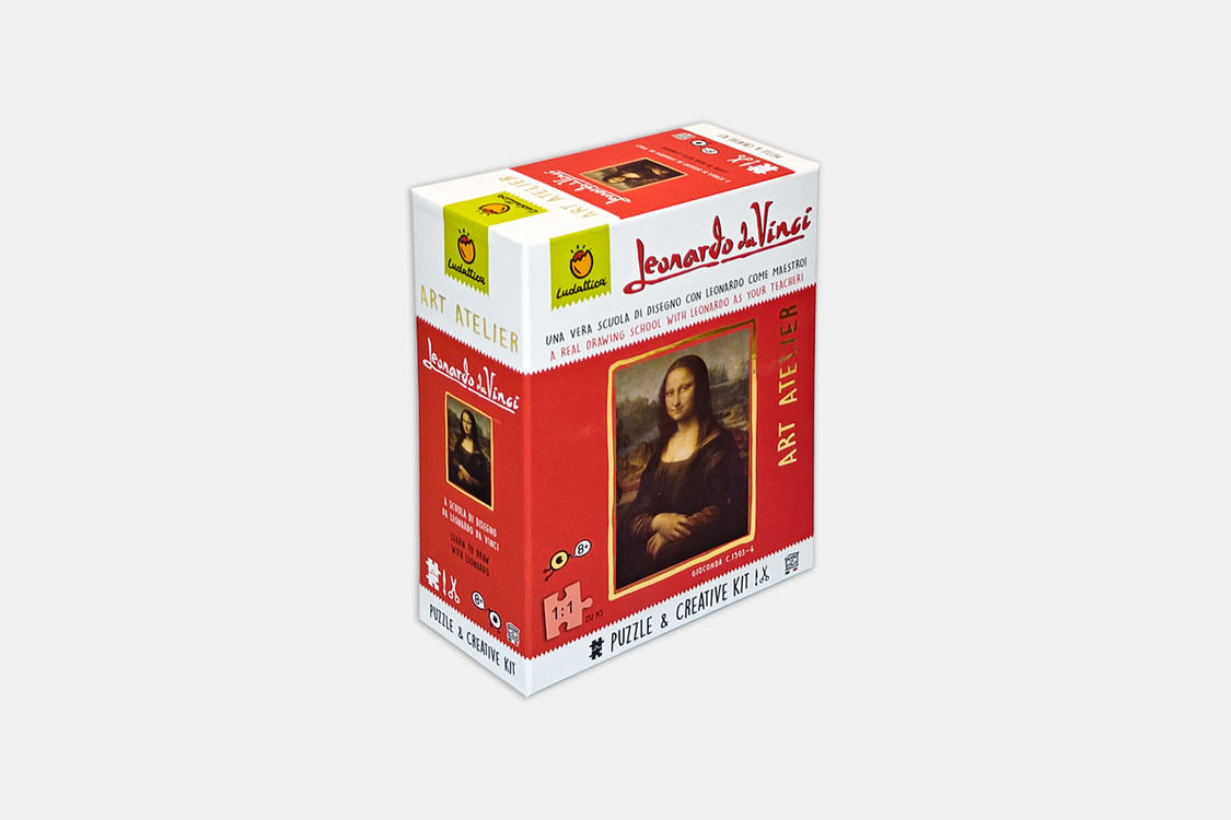 Rompecabezas + Kit creativo: Art Atelier Leonardo Da Vinci – Malba Tienda