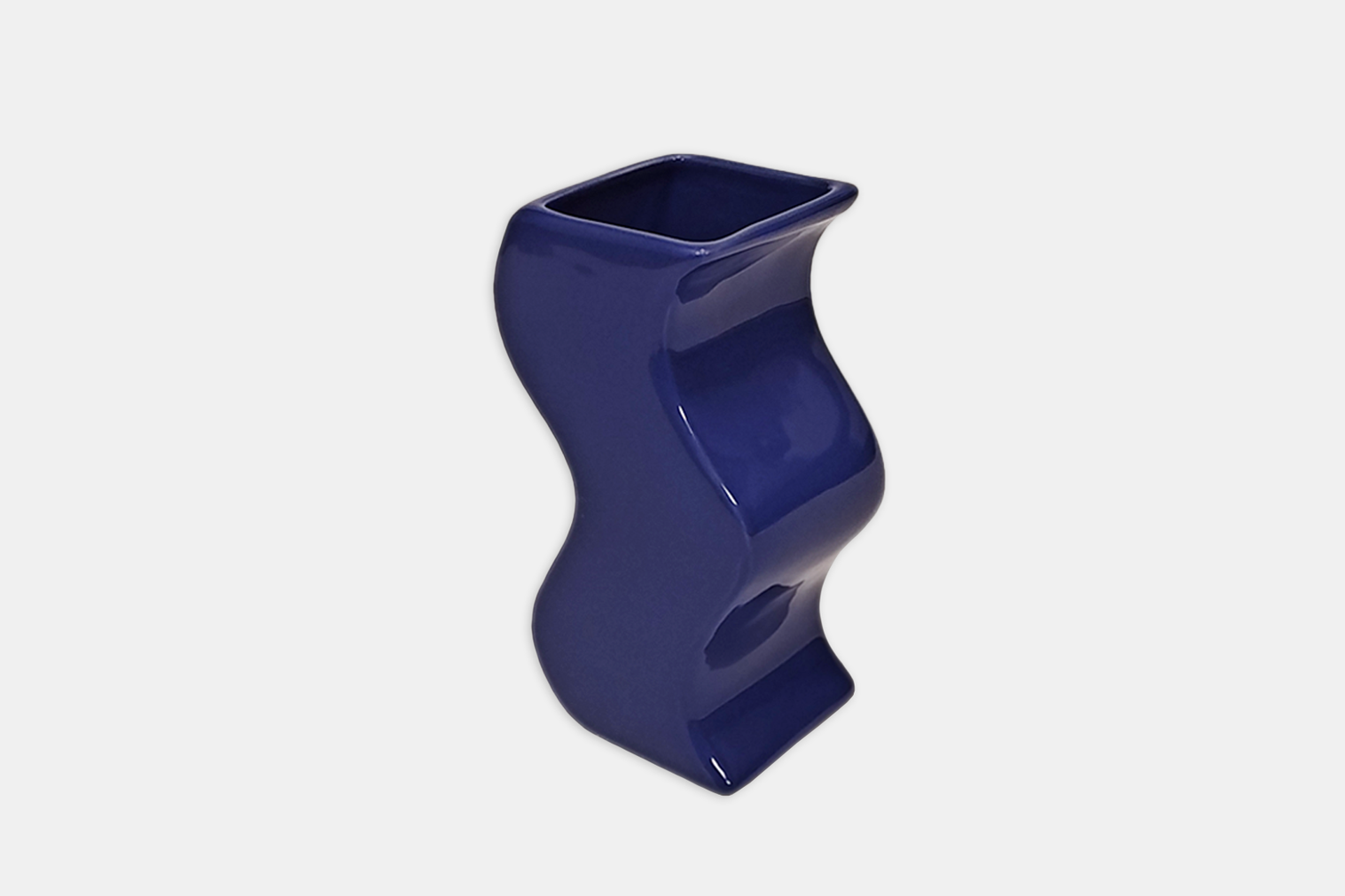 Jarrón ZigZag | Azul – Malba Tienda