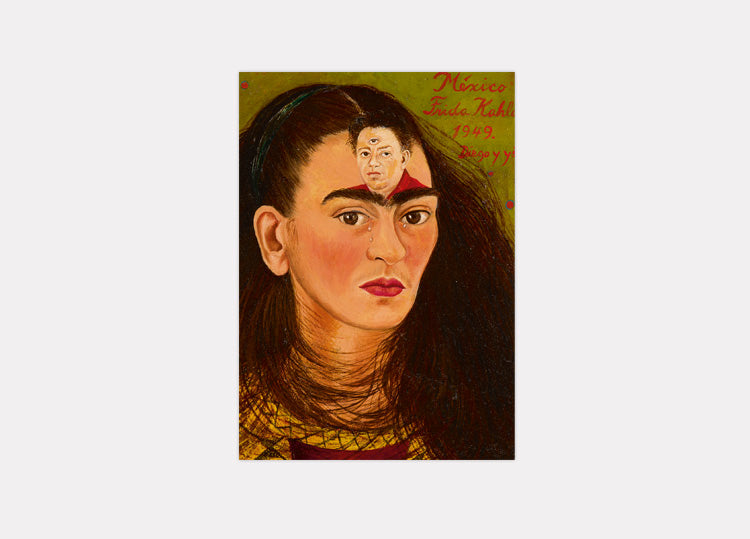 Postcard Third Eye Frida Kahlo: Diego and I (1949) – Malba Tienda